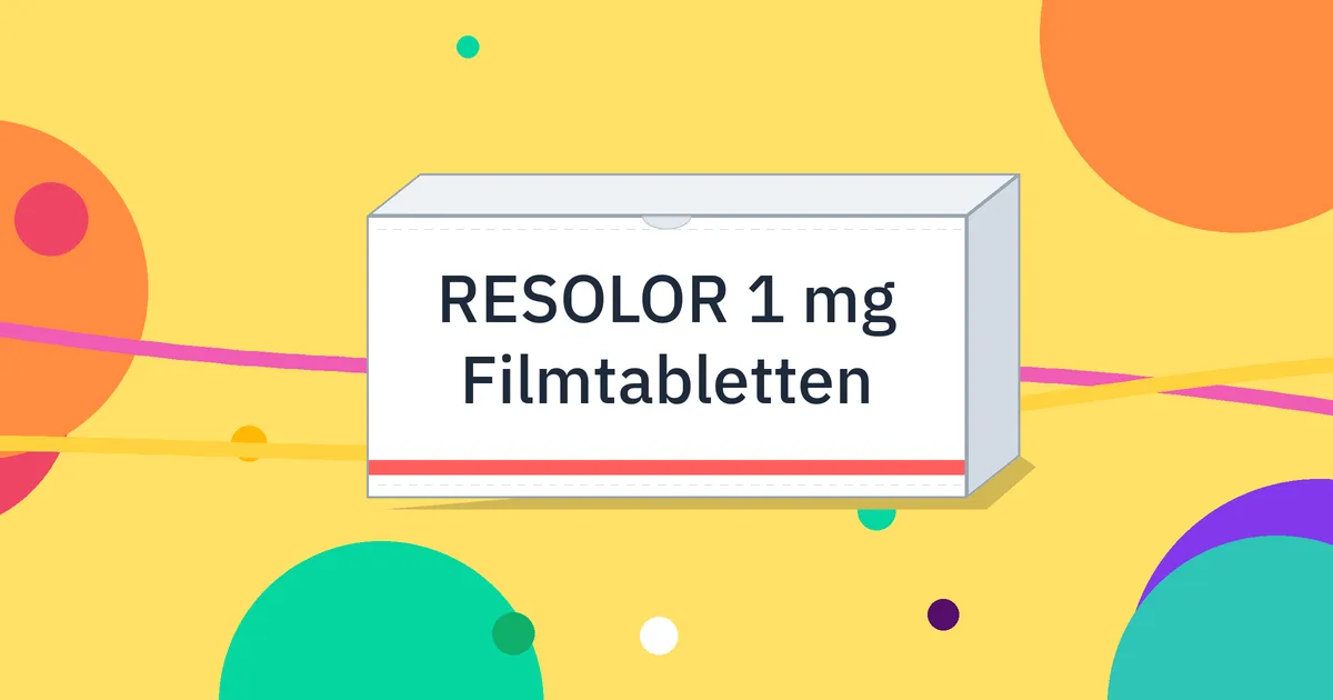Symbolbild: Packung mit der Aufschrift RESOLOR 1 mg Filmtabletten (PZN 19924801) – Verfügbarkeit und Bezug in Apotheken in Frankfurt am Main