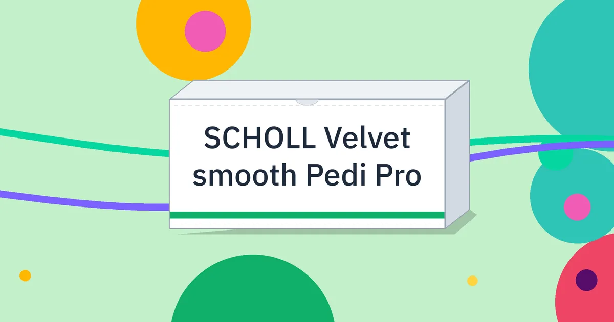 Symbolbild: Packung mit der Aufschrift SCHOLL Velvet smooth Pedi Pro (PZN 13058136) – Verfügbarkeit und Bezug in Apotheken in Frankfurt am Main