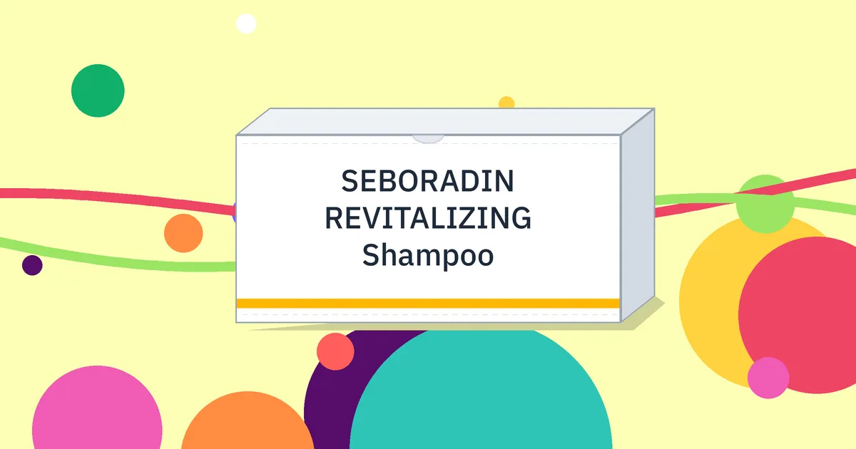 Symbolbild: Packung mit der Aufschrift SEBORADIN REVITALIZING Shampoo (PZN 18402696) – Verfügbarkeit und Bezug in Apotheken in Frankfurt am Main