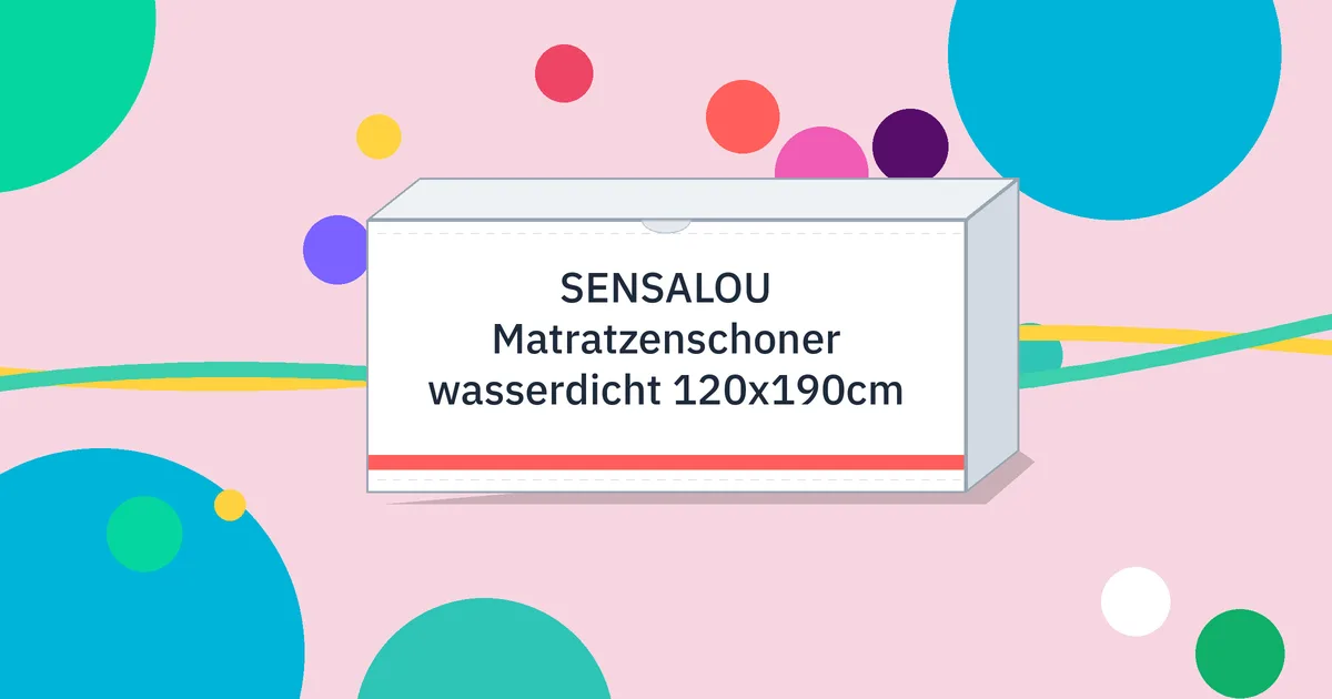 Symbolbild: Packung mit der Aufschrift SENSALOU Matratzenschoner wasserdicht 120x190cm (PZN 20740213) – Verfügbarkeit und Bezug in Apotheken in Frankfurt am Main