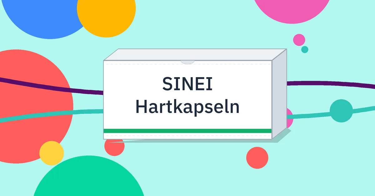 Symbolbild: Packung mit der Aufschrift SINEI Hartkapseln (PZN 00079355) – Verfügbarkeit und Bezug in Apotheken in Frankfurt am Main