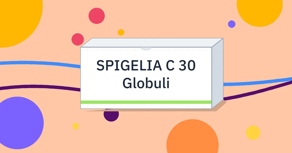 Symbolbild: Packung mit der Aufschrift SPIGELIA C 30 Globuli (PZN 02931553) – Verfügbarkeit und Bezug in Apotheken in Frankfurt am Main