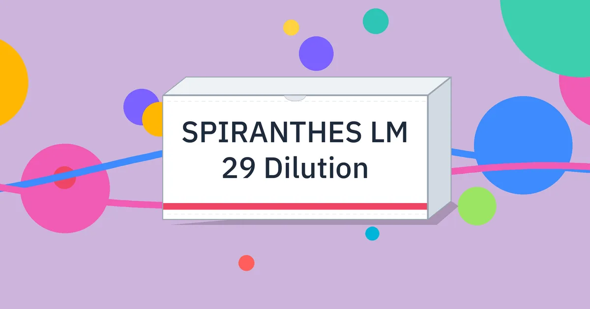 Symbolbild: Packung mit der Aufschrift SPIRANTHES LM 29 Dilution (PZN 13682219) – Verfügbarkeit und Bezug in Apotheken in Frankfurt am Main