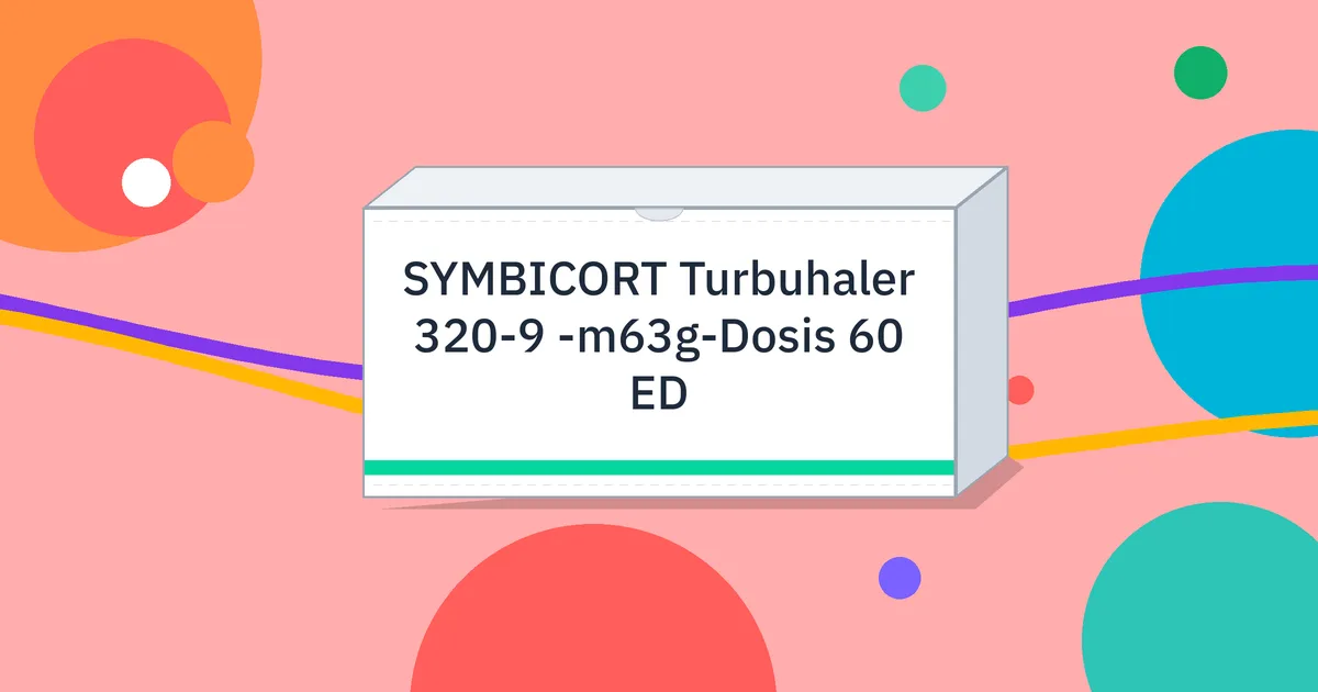 Symbolbild: Packung mit der Aufschrift SYMBICORT Turbuhaler 320-9 -m63g-Dosis 60 ED (PZN 02848875) – Verfügbarkeit und Bezug in Apotheken in Frankfurt am Main