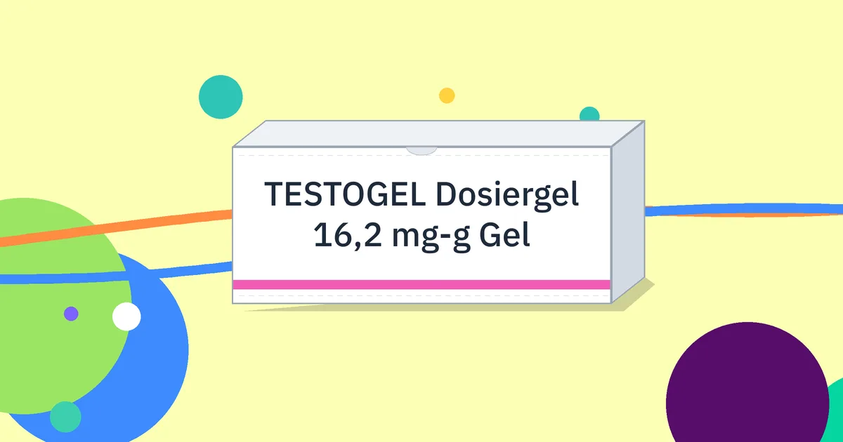 Symbolbild: Packung mit der Aufschrift TESTOGEL Dosiergel 16,2 mg-g Gel (PZN 11666179) – Verfügbarkeit und Bezug in Apotheken in Frankfurt am Main