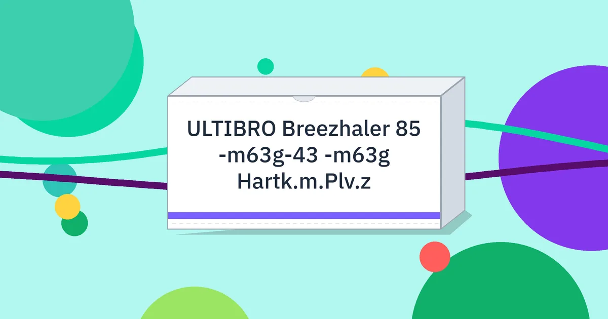 Symbolbild: Packung mit der Aufschrift ULTIBRO Breezhaler 85 -m63g-43 -m63g Hartk.m.Plv.z (PZN 20290141) – Verfügbarkeit und Bezug in Apotheken in Frankfurt am Main