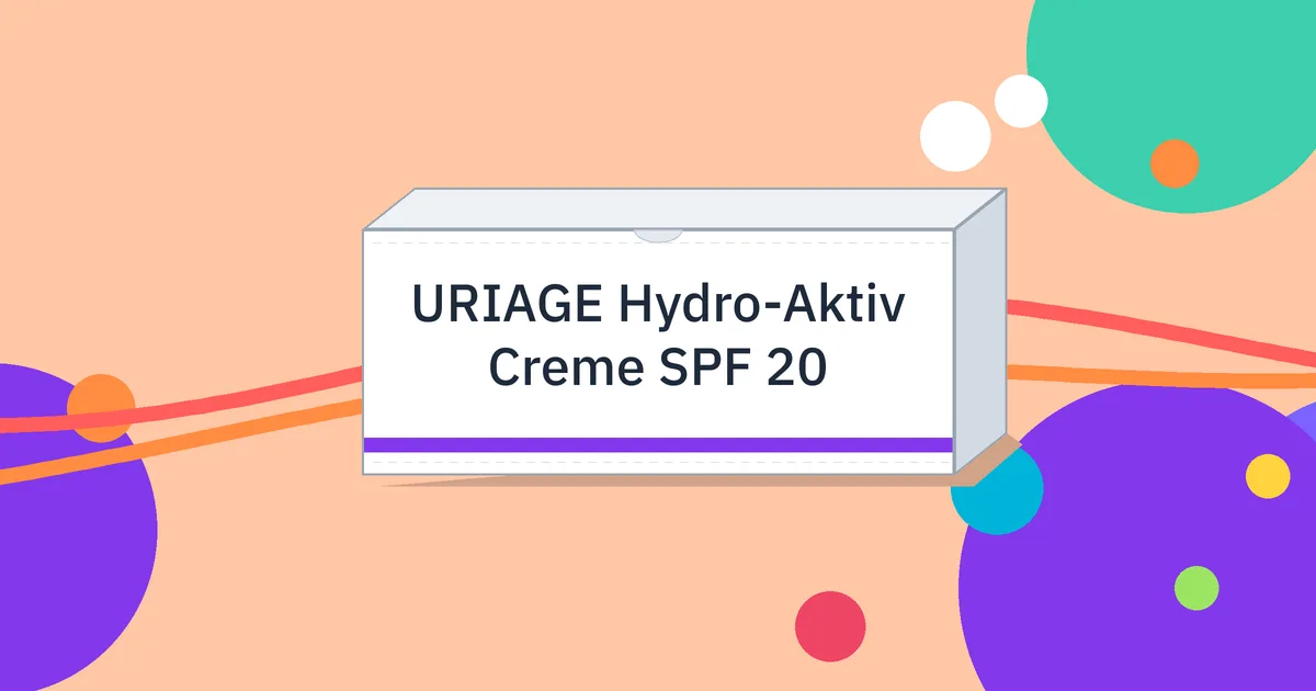 Symbolbild: Packung mit der Aufschrift URIAGE Hydro-Aktiv Creme SPF 20 (PZN 17182040) – Verfügbarkeit und Bezug in Apotheken in Frankfurt am Main