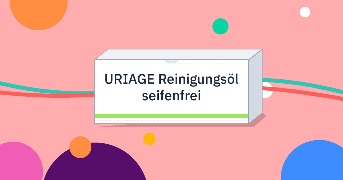 Symbolbild: Packung mit der Aufschrift URIAGE Reinigungsöl seifenfrei (PZN 17181744) – Verfügbarkeit und Bezug in Apotheken in Frankfurt am Main