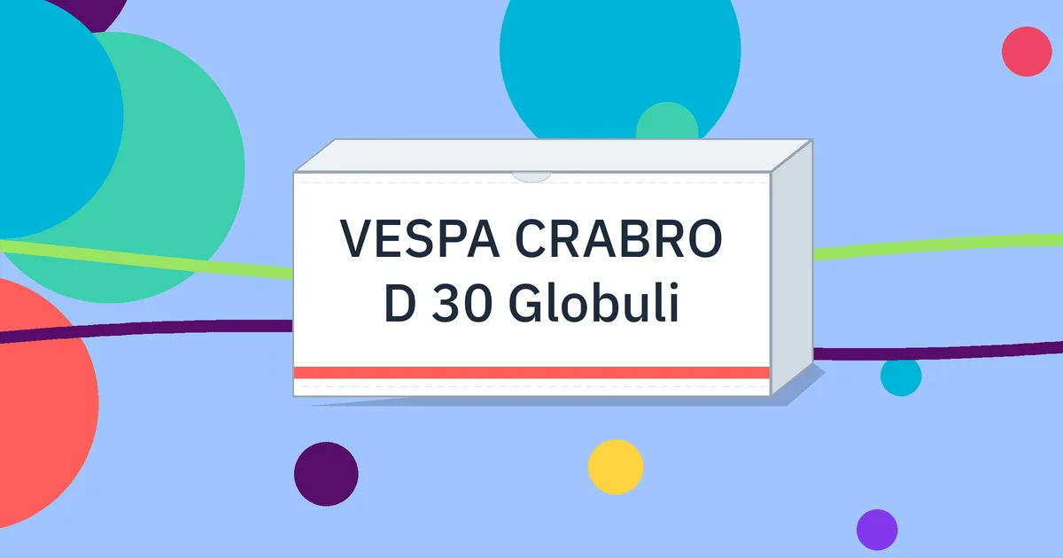 Symbolbild: Packung mit der Aufschrift VESPA CRABRO D 30 Globuli (PZN 07250042) – Verfügbarkeit und Bezug in Apotheken in Frankfurt am Main