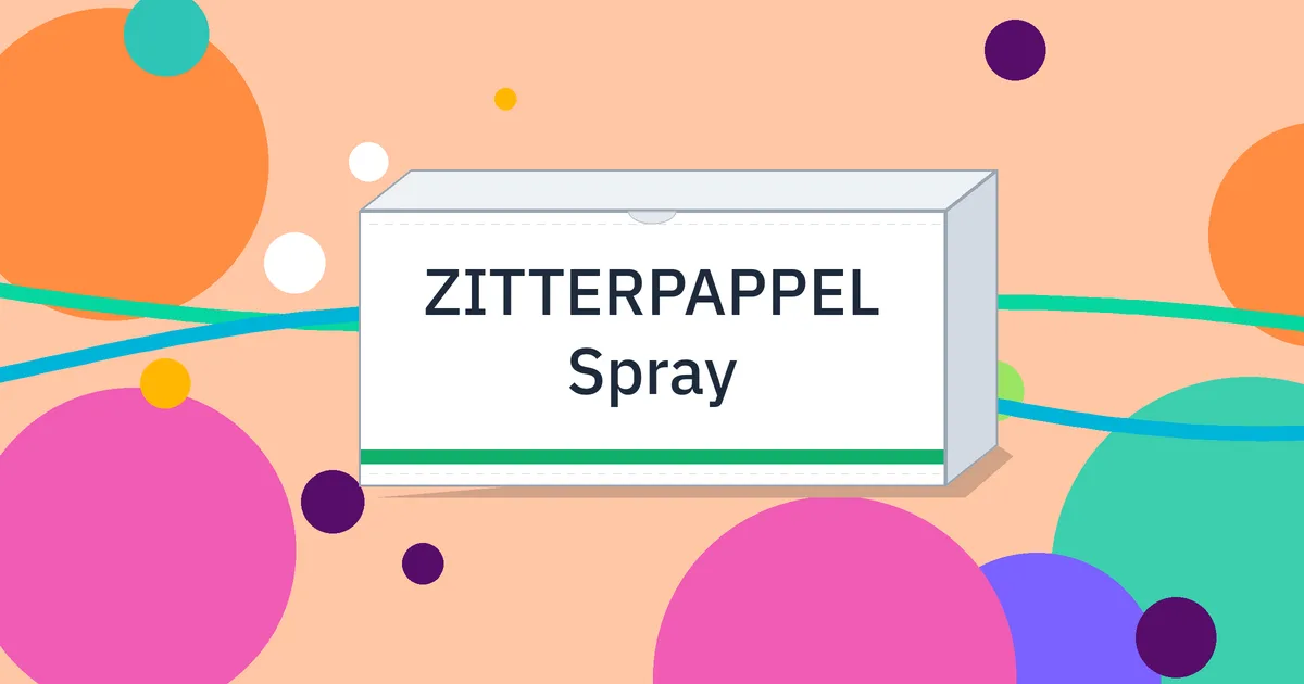 Symbolbild: Packung mit der Aufschrift ZITTERPAPPEL Spray (PZN 20184054) – Verfügbarkeit und Bezug in Apotheken in Frankfurt am Main