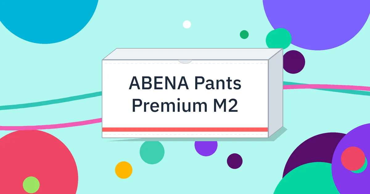 Symbolbild: Packung mit der Aufschrift ABENA Pants Premium M2 (PZN 17457092) – Verfügbarkeit und Bezug in Apotheken in Frankfurt am Main