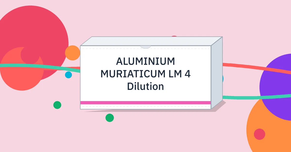 Symbolbild: Packung mit der Aufschrift ALUMINIUM MURIATICUM LM 4 Dilution (PZN 13316609) – Verfügbarkeit und Bezug in Apotheken in Frankfurt am Main