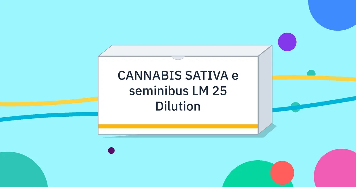Symbolbild: Packung mit der Aufschrift CANNABIS SATIVA e seminibus LM 25 Dilution (PZN 12143905) – Verfügbarkeit und Bezug in Apotheken in Frankfurt am Main