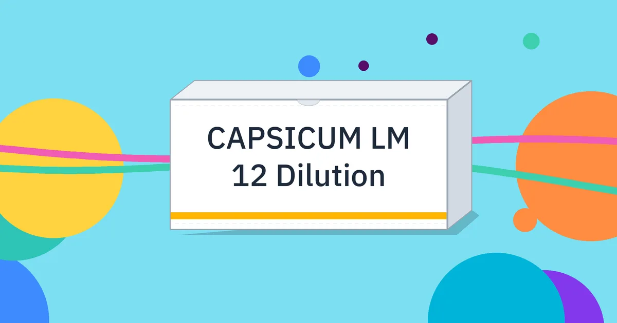 Symbolbild: Packung mit der Aufschrift CAPSICUM LM 12 Dilution (PZN 12808629) – Verfügbarkeit und Bezug in Apotheken in Frankfurt am Main