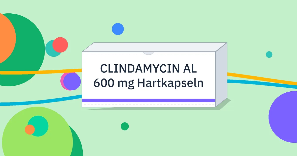 Symbolbild: Packung mit der Aufschrift CLINDAMYCIN AL 600 mg Hartkapseln (PZN 12364693) – Verfügbarkeit und Bezug in Apotheken in Frankfurt am Main