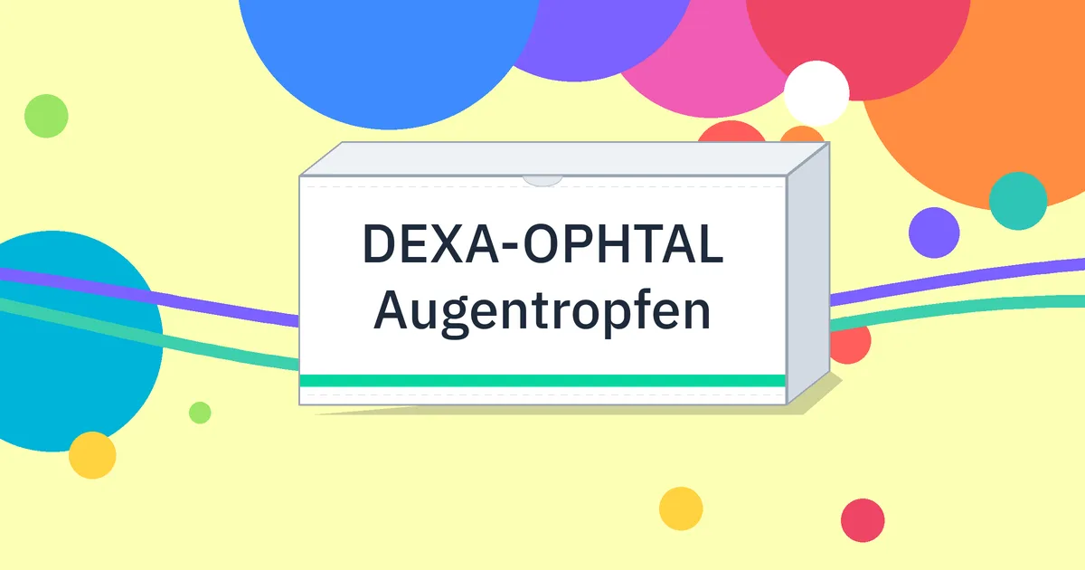 Symbolbild: Packung mit der Aufschrift DEXA-OPHTAL Augentropfen (PZN 02935410) – Verfügbarkeit und Bezug in Apotheken in Frankfurt am Main