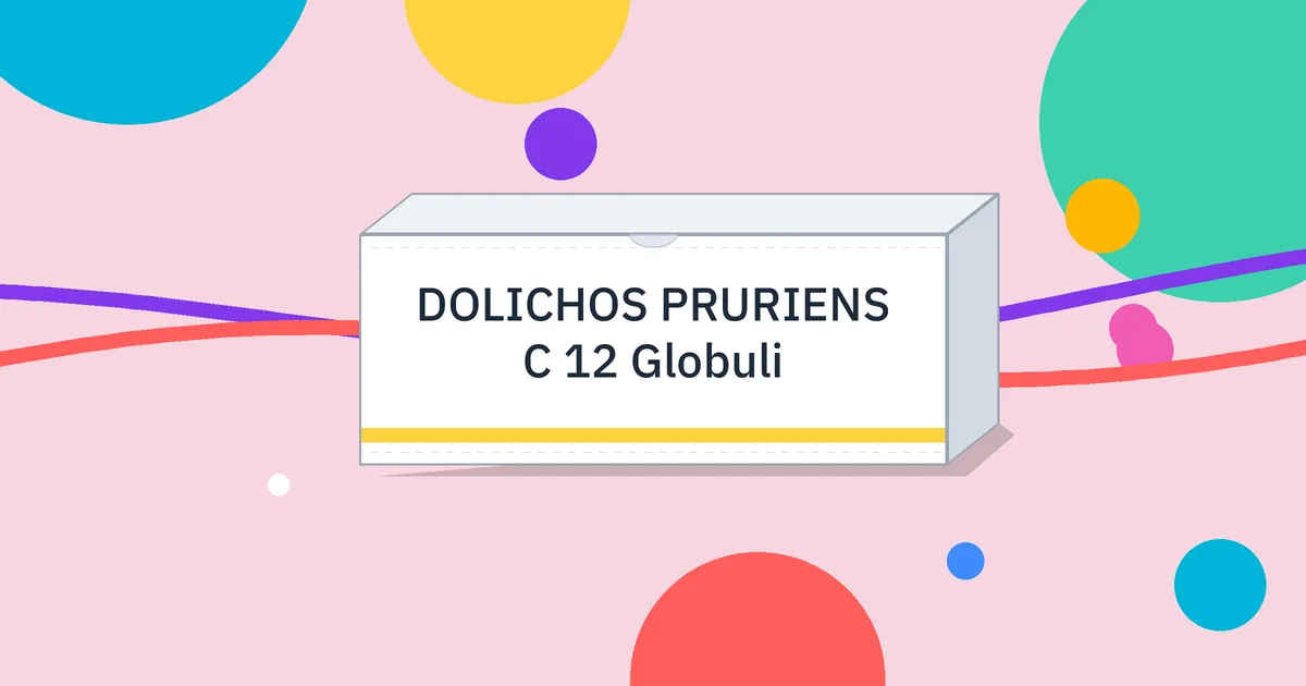 Symbolbild: Packung mit der Aufschrift DOLICHOS PRURIENS C 12 Globuli (PZN 19718697) – Verfügbarkeit und Bezug in Apotheken in Frankfurt am Main