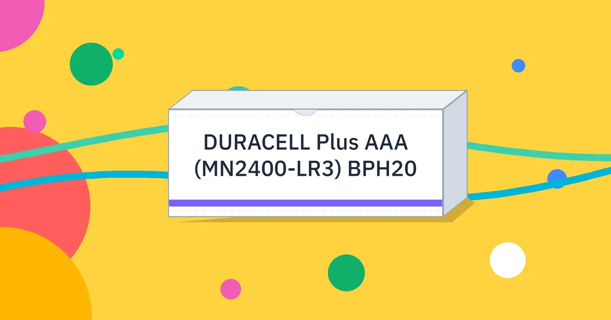 Symbolbild: Packung mit der Aufschrift DURACELL Plus AAA (MN2400-LR3) BPH20 (PZN 17435742) – Verfügbarkeit und Bezug in Apotheken in Frankfurt am Main