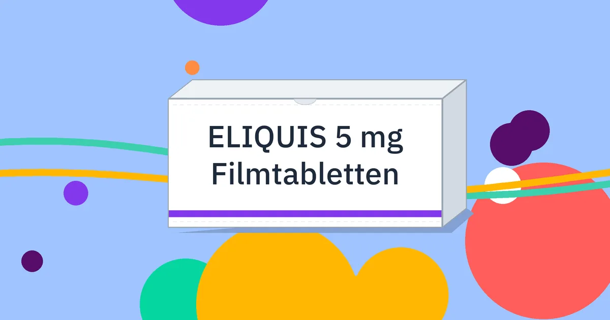 Symbolbild: Packung mit der Aufschrift ELIQUIS 5 mg Filmtabletten (PZN 20359677) – Verfügbarkeit und Bezug in Apotheken in Frankfurt am Main