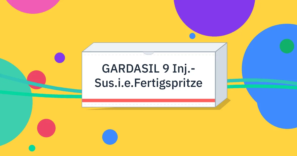 Symbolbild: Packung mit der Aufschrift GARDASIL 9 Inj.-Sus.i.e.Fertigspritze (PZN 18762058) – Verfügbarkeit und Bezug in Apotheken in Frankfurt am Main
