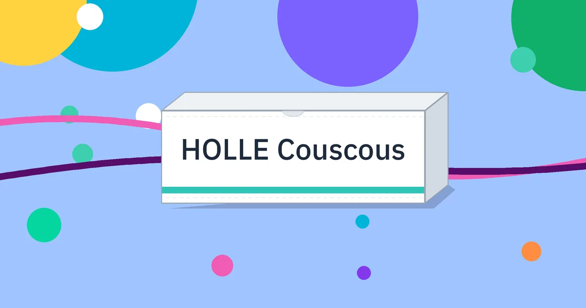 Symbolbild: Packung mit der Aufschrift HOLLE Couscous (PZN 14248956) – Verfügbarkeit und Bezug in Apotheken in Frankfurt am Main