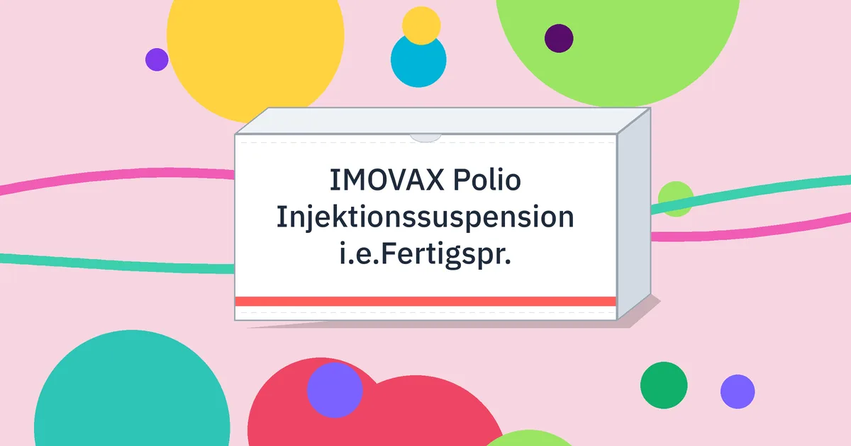 Symbolbild: Packung mit der Aufschrift IMOVAX Polio Injektionssuspension i.e.Fertigspr. (PZN 03641403) – Verfügbarkeit und Bezug in Apotheken in Frankfurt am Main