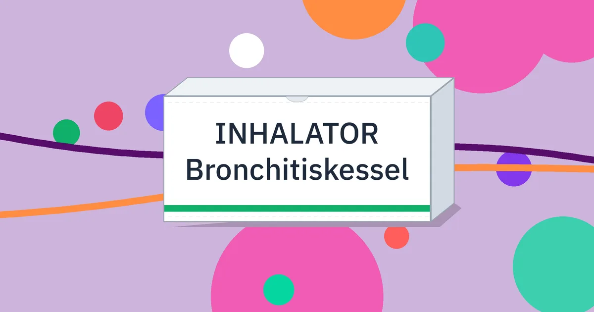 Symbolbild: Packung mit der Aufschrift INHALATOR Bronchitiskessel (PZN 01728293) – Verfügbarkeit und Bezug in Apotheken in Frankfurt am Main