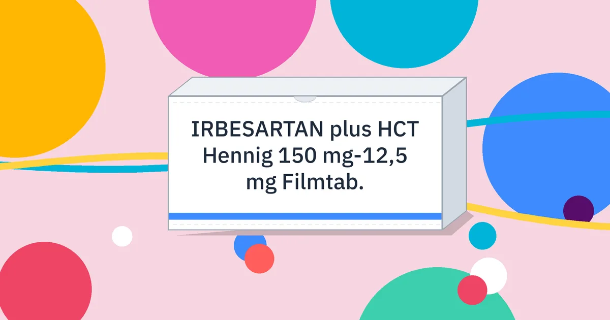 Symbolbild: Packung mit der Aufschrift IRBESARTAN plus HCT Hennig 150 mg-12,5 mg Filmtab. (PZN 09782777) – Verfügbarkeit und Bezug in Apotheken in Frankfurt am Main