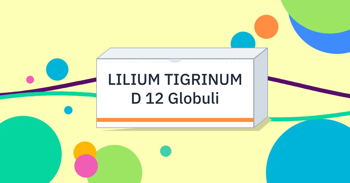 Symbolbild: Packung mit der Aufschrift LILIUM TIGRINUM D 12 Globuli (PZN 04224475) – Verfügbarkeit und Bezug in Apotheken in Frankfurt am Main