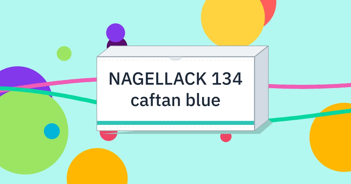 Symbolbild: Packung mit der Aufschrift NAGELLACK 134 caftan blue (PZN 10850662) – Verfügbarkeit und Bezug in Apotheken in Frankfurt am Main