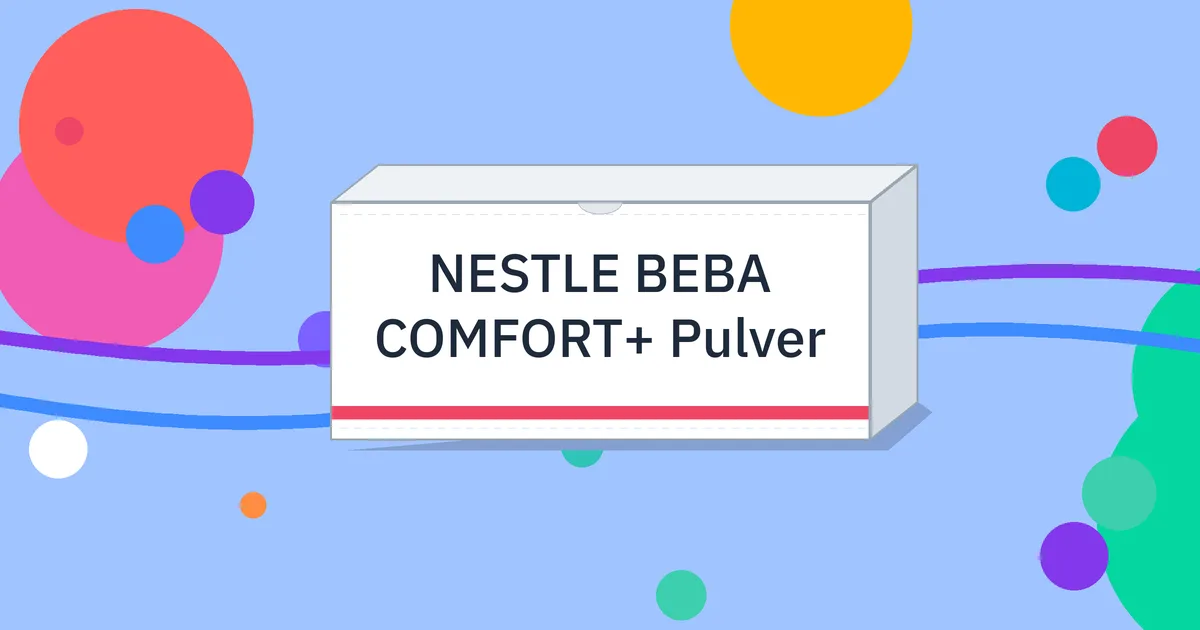 Symbolbild: Packung mit der Aufschrift NESTLE BEBA COMFORT+ Pulver (PZN 19234479) – Verfügbarkeit und Bezug in Apotheken in Frankfurt am Main