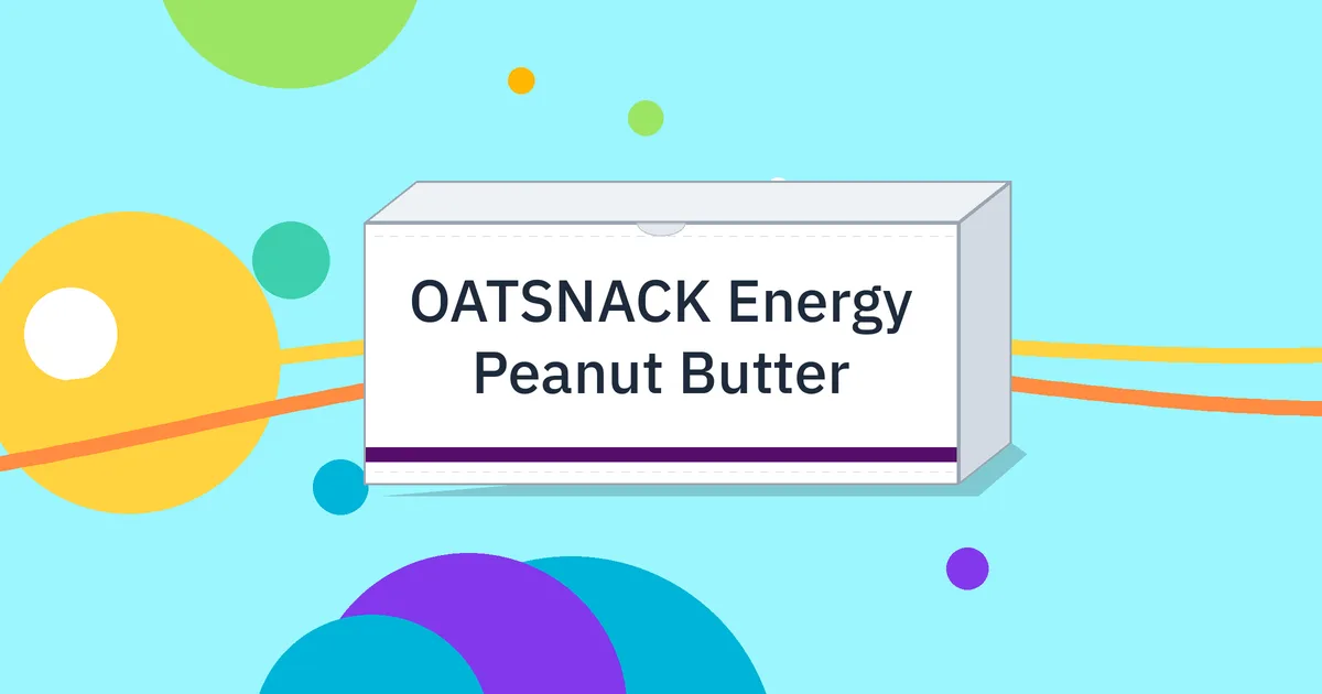 Symbolbild: Packung mit der Aufschrift OATSNACK Energy Peanut Butter (PZN 19223323) – Verfügbarkeit und Bezug in Apotheken in Frankfurt am Main