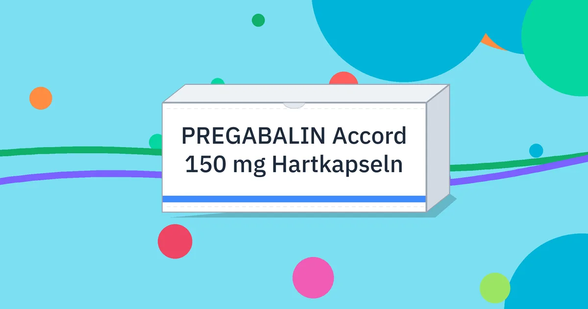 Symbolbild: Packung mit der Aufschrift PREGABALIN Accord 150 mg Hartkapseln (PZN 11312702) – Verfügbarkeit und Bezug in Apotheken in Frankfurt am Main