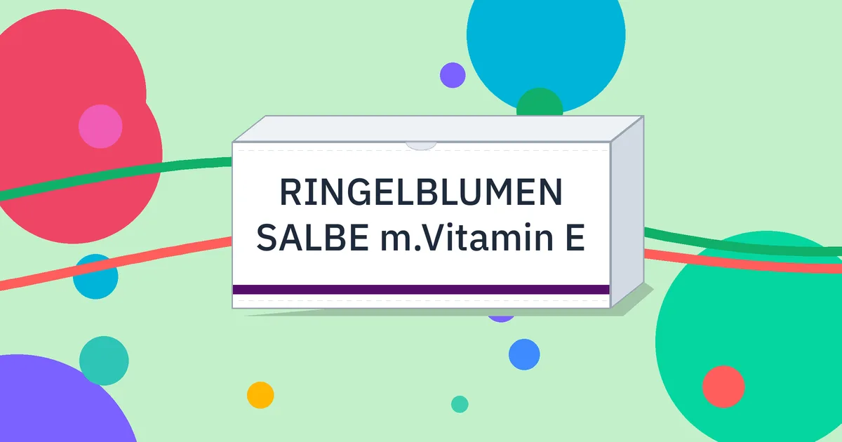 Symbolbild: Packung mit der Aufschrift RINGELBLUMEN SALBE m.Vitamin E (PZN 03488723) – Verfügbarkeit und Bezug in Apotheken in Frankfurt am Main