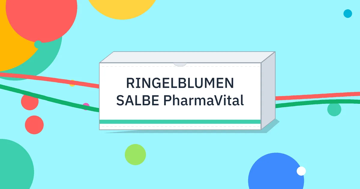 Symbolbild: Packung mit der Aufschrift RINGELBLUMEN SALBE PharmaVital (PZN 09100269) – Verfügbarkeit und Bezug in Apotheken in Frankfurt am Main