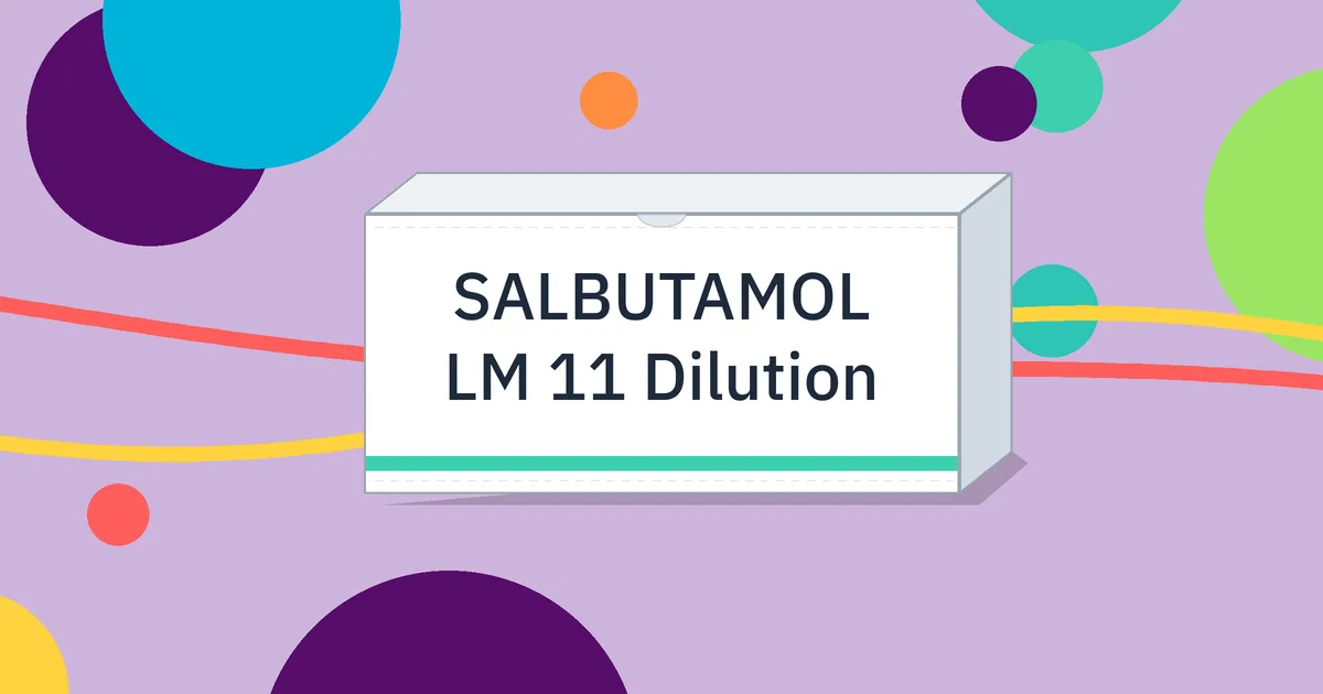 Symbolbild: Packung mit der Aufschrift SALBUTAMOL LM 11 Dilution (PZN 13177160) – Verfügbarkeit und Bezug in Apotheken in Frankfurt am Main