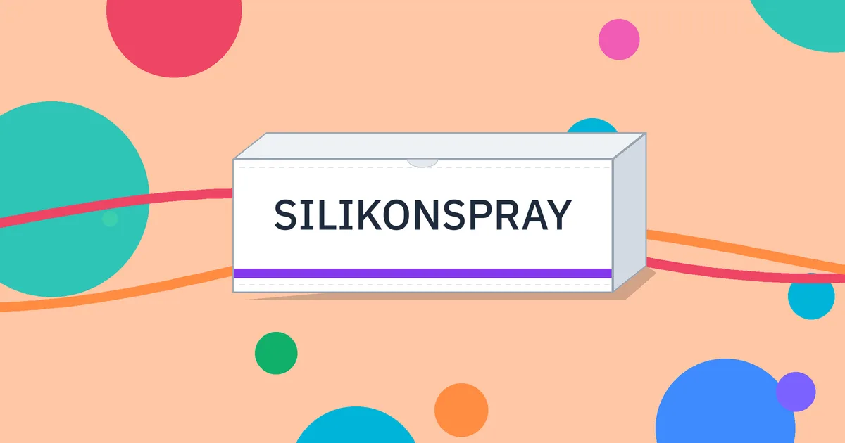 Symbolbild: Packung mit der Aufschrift SILIKONSPRAY (PZN 09293676) – Verfügbarkeit und Bezug in Apotheken in Frankfurt am Main