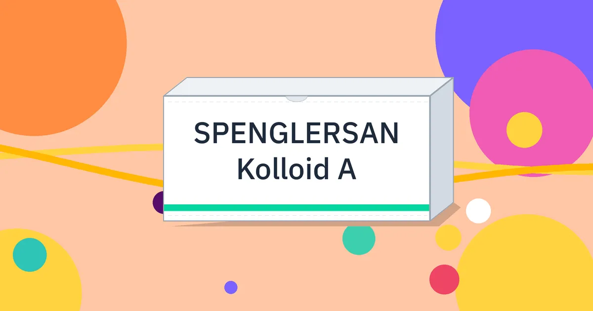 Symbolbild: Packung mit der Aufschrift SPENGLERSAN Kolloid A (PZN 00957844) – Verfügbarkeit und Bezug in Apotheken in Frankfurt am Main