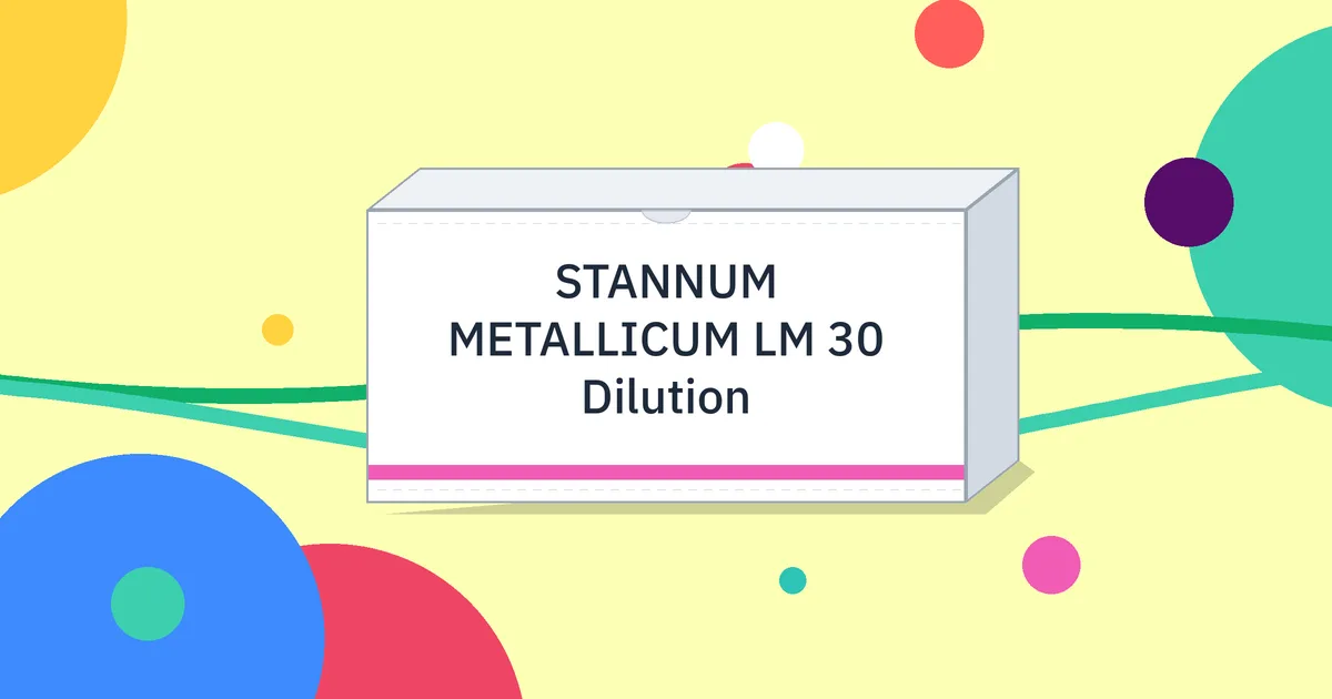 Symbolbild: Packung mit der Aufschrift STANNUM METALLICUM LM 30 Dilution (PZN 03502570) – Verfügbarkeit und Bezug in Apotheken in Frankfurt am Main