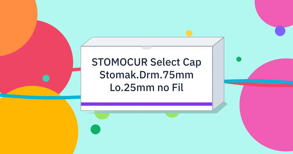 Symbolbild: Packung mit der Aufschrift STOMOCUR Select Cap Stomak.Drm.75mm Lo.25mm no Fil (PZN 18759122) – Verfügbarkeit und Bezug in Apotheken in Frankfurt am Main