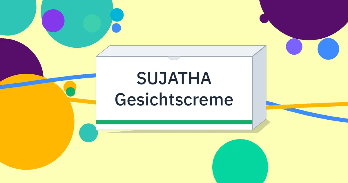 Symbolbild: Packung mit der Aufschrift SUJATHA Gesichtscreme (PZN 06707143) – Verfügbarkeit und Bezug in Apotheken in Frankfurt am Main