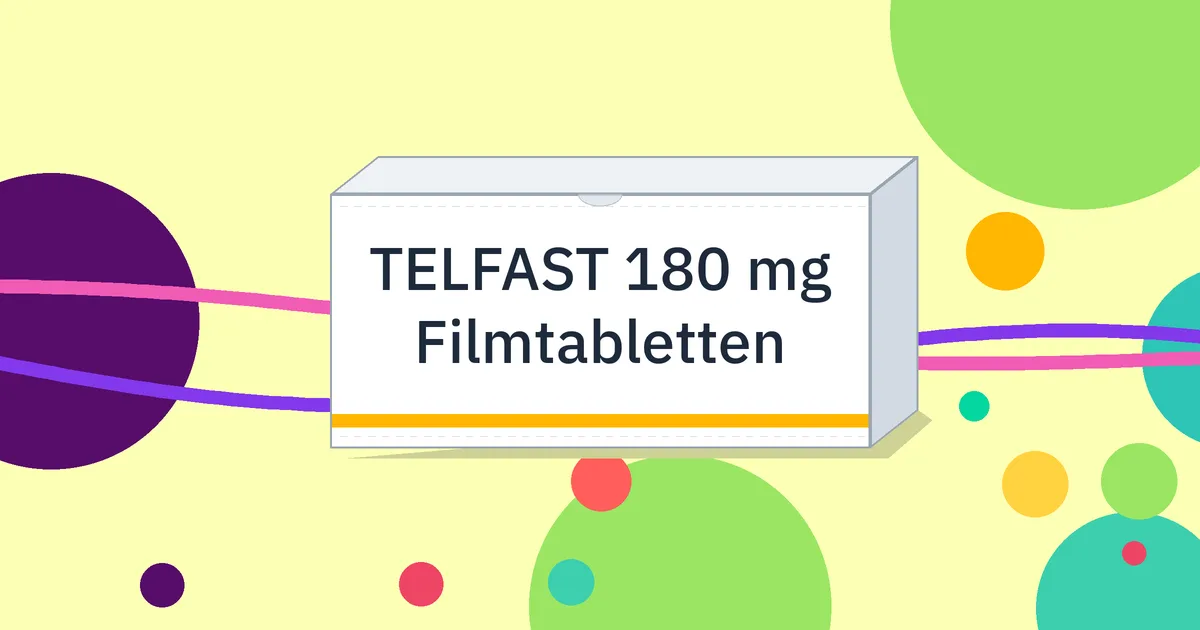 Symbolbild: Packung mit der Aufschrift TELFAST 180 mg Filmtabletten (PZN 01277270) – Verfügbarkeit und Bezug in Apotheken in Frankfurt am Main