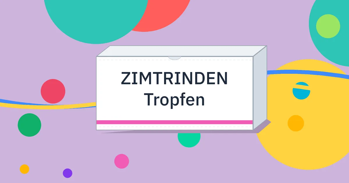 Symbolbild: Packung mit der Aufschrift ZIMTRINDEN Tropfen (PZN 11052299) – Verfügbarkeit und Bezug in Apotheken in Frankfurt am Main
