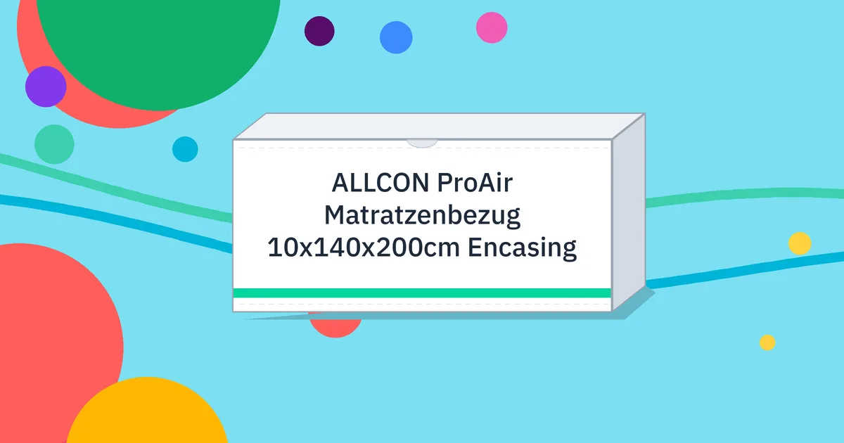 Symbolbild: Packung mit der Aufschrift ALLCON ProAir Matratzenbezug 10x140x200cm Encasing (PZN 19762190) – Verfügbarkeit und Bezug in Apotheken in Frankfurt am Main
