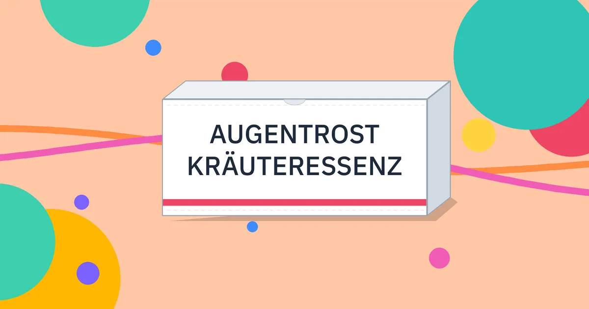 Symbolbild: Packung mit der Aufschrift AUGENTROST KRÄUTERESSENZ (PZN 11163685) – Verfügbarkeit und Bezug in Apotheken in Frankfurt am Main