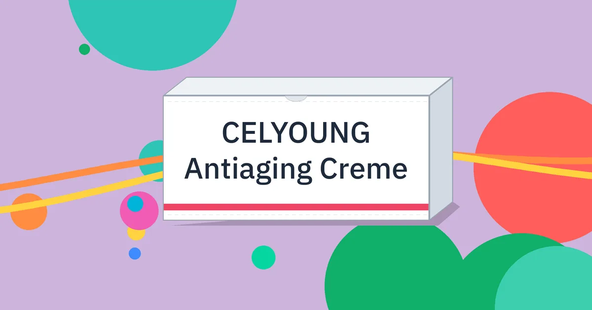 Symbolbild: Packung mit der Aufschrift CELYOUNG Antiaging Creme (PZN 00044109) – Verfügbarkeit und Bezug in Apotheken in Frankfurt am Main