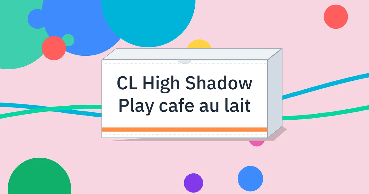 Symbolbild: Packung mit der Aufschrift CL High Shadow Play cafe au lait (PZN 20028822) – Verfügbarkeit und Bezug in Apotheken in Frankfurt am Main