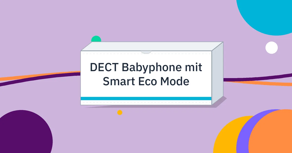Symbolbild: Packung mit der Aufschrift DECT Babyphone mit Smart Eco Mode (PZN 02403009) – Verfügbarkeit und Bezug in Apotheken in Frankfurt am Main