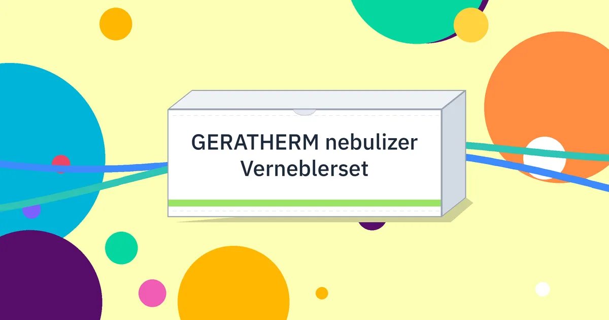 Symbolbild: Packung mit der Aufschrift GERATHERM nebulizer Verneblerset (PZN 18493411) – Verfügbarkeit und Bezug in Apotheken in Frankfurt am Main
