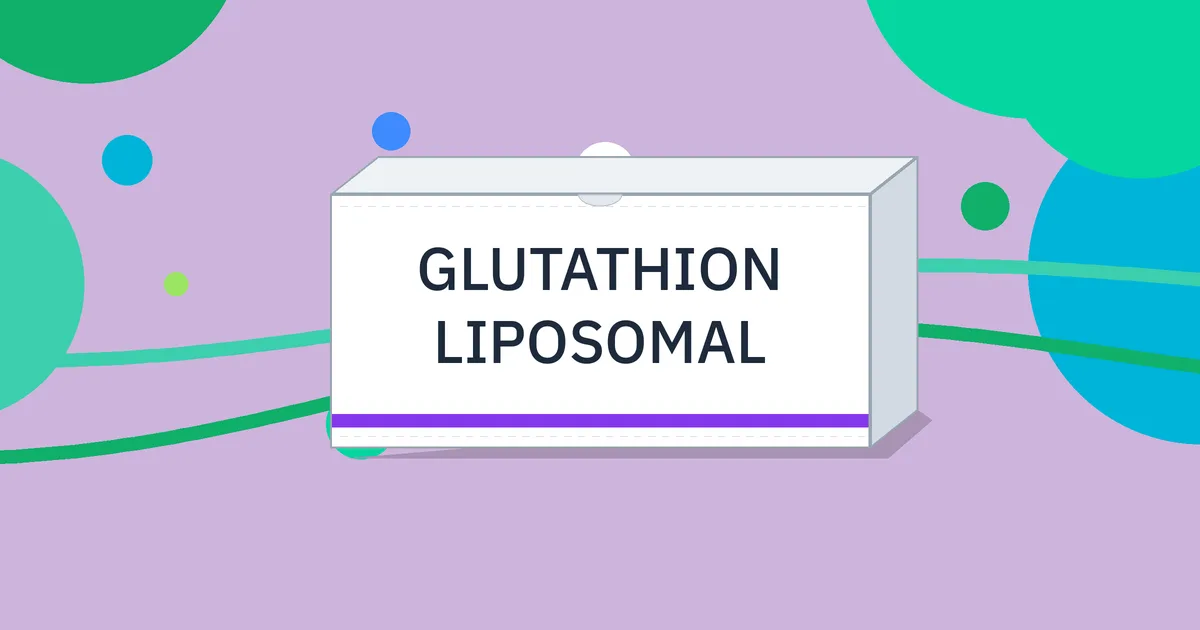 Symbolbild: Packung mit der Aufschrift GLUTATHION LIPOSOMAL (PZN 19073929) – Verfügbarkeit und Bezug in Apotheken in Frankfurt am Main